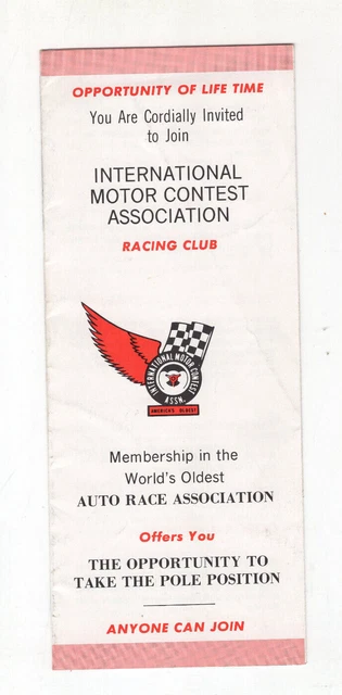 INTERNATIONAL MOTOR CONTEST IMCA Racing Club Membership Sign Up ...