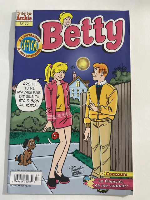 BETTY #77 FRENCH/CANADA 2001 Editions Heritage - Near Mint $25.00 ...