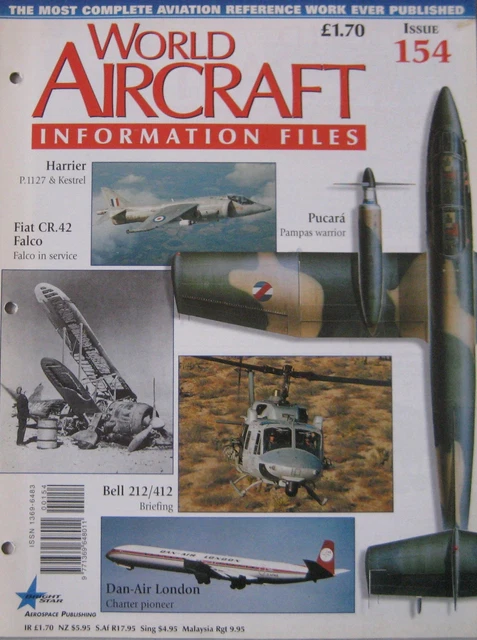 WORLD AIRCRAFT INFORMATION Files Issue 154 £7.99 - PicClick UK