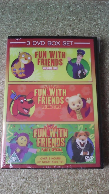 FUN WITH FRIENDS VOL1,VOL 2,PARTY SPECIAL 3 DVD'S (DVD) VERSION #3 New ...