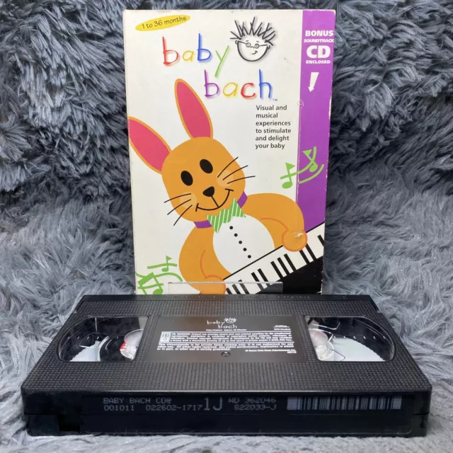 BABY EINSTEIN: BABY Bach Musical Adventure VHS Tape 2004 Disney No CD ...