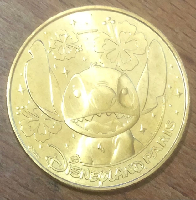 MDP 2024 DISNEYLAND Stitch Disney Médaille Monnaie Paris Jeton Medals ...