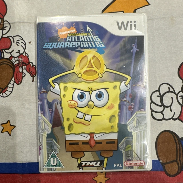SPONGEBOB: ATLANTIS SQUAREPANTIS (Wii) £4.99 - PicClick UK
