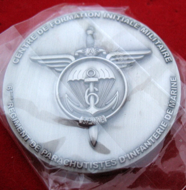 INSIGNE COIN PARACHUTISTE CFIM 6RPIMa MEILLEURES RECRUES CHALLENGE ...