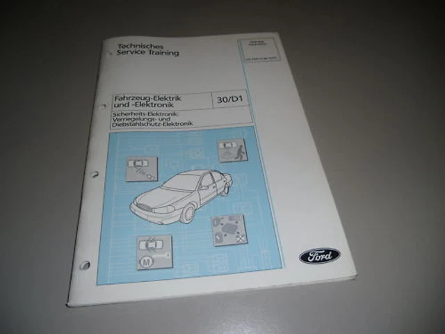TECHNICAL INFORMATION TRAINING Ford Safety Electronics Electricity, 12/ ...