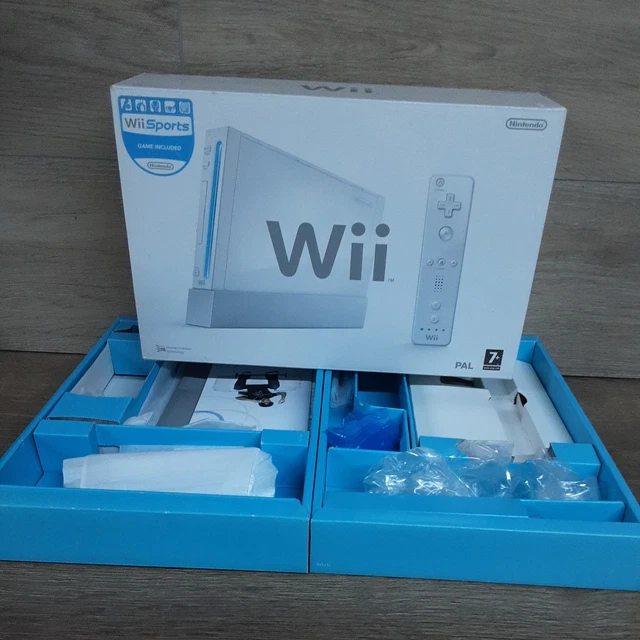 NINTENDO WII EMPTY Box with Trays Original Console Packaging No Console ...