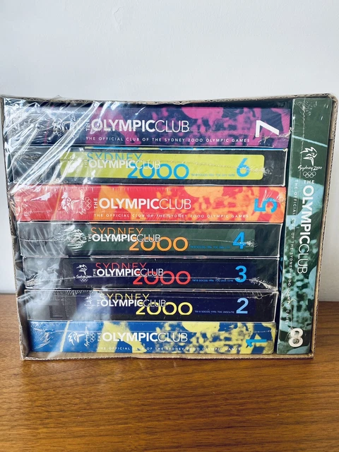 SYDNEY 2000 THE Olympic Club Official VHS Complete Set 1-8 Brand New ...