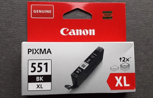 CANON PIXMA CLI - 551 BK, XL cartucce d'inchiostro originali ...