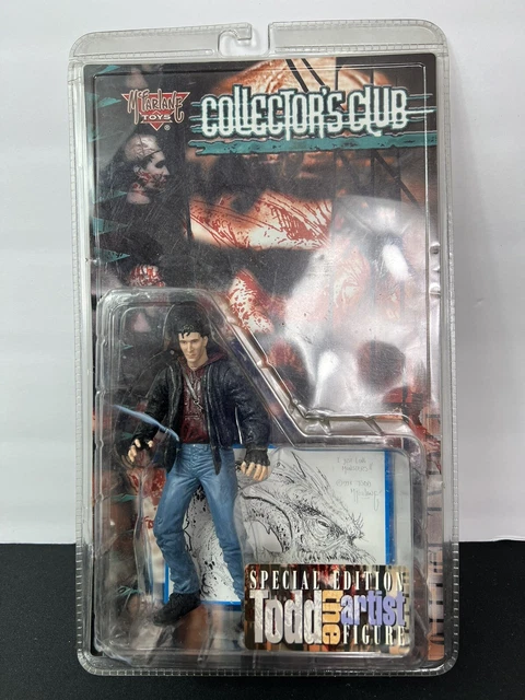 MCFARLANE TOYS COLLECTOR'S Club Todd The Artist Action Figure Special ...