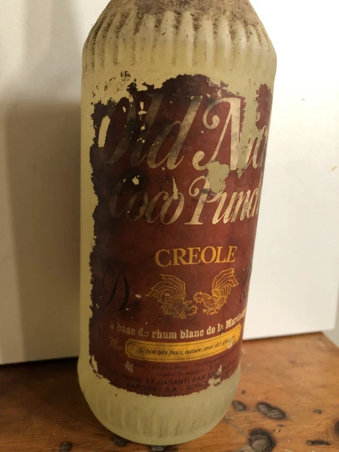 OLD NICK VINTAGE new bottle Rhum Coco punch Creole collection 70cl ...