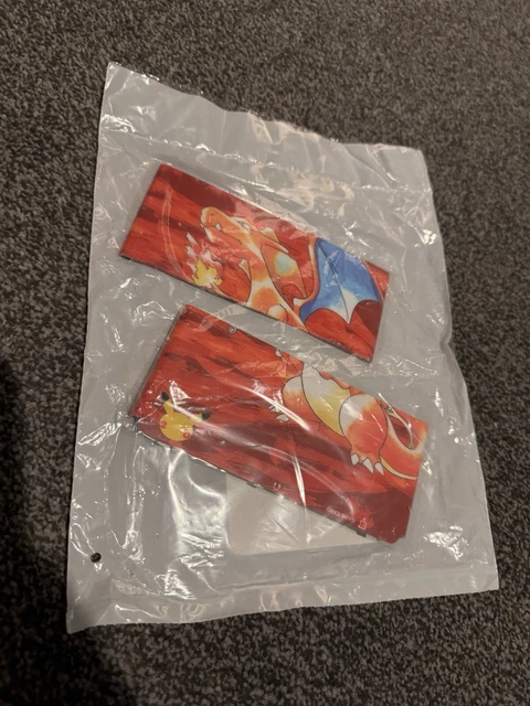 NEW NINTENDO 3DS Charizard Pokemon 20th Anniversary Cover Plates £249. ...