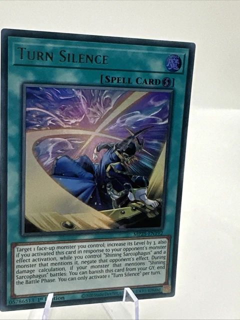 YU GI OH 2025 Mega-Pack Set Turn Silence 1ST ED NM UR MP25-EN192 $4.99 ...