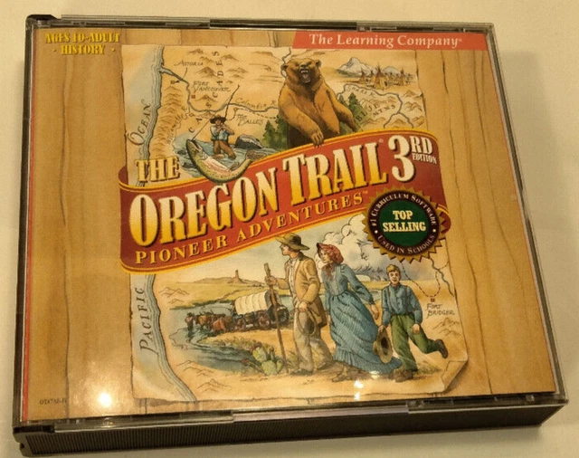 THE OREGON TRAIL 3rd Edition Pioneer Adventures PC Complete Free ...