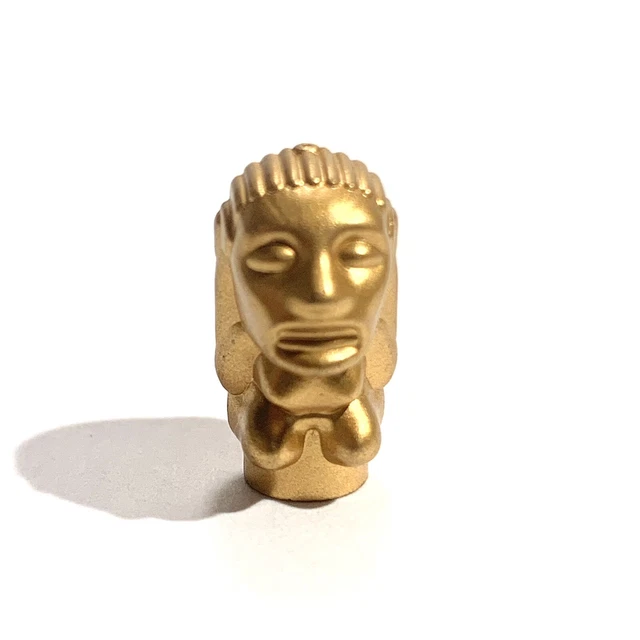 LEGO MINIFIGURE PERUVIAN TEMPLE IDOL / GOLD rare Type 1 / 62713 / new ...