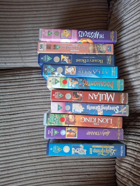 DISNEY VHS BUNDLE £5.00 - PicClick UK