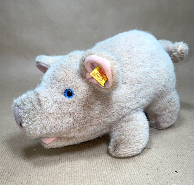 STEIFF SCHWEIN FERKEL JOLANTHE beige-rosa mit KF 3810/17 von STEIFF ...