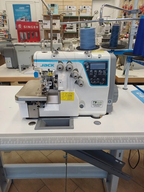 SURJETEUSE PROFESSIONNELLE JACK E4S 4 Fils avec Table, Adaptée pour ...