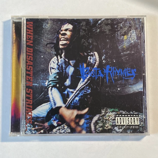 BUSTA RHYMES WHEN Disaster Strikes.. (CD, 1997) Hip Hop Rap 90s $8.50 ...