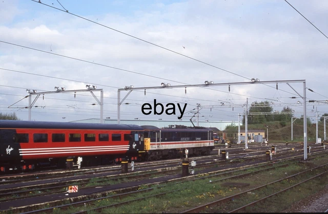 35MM RAILWAY SLIDE- Intercity Electric Loco Class 87. 87028 @ Oxley £2.99 - PicClick UK