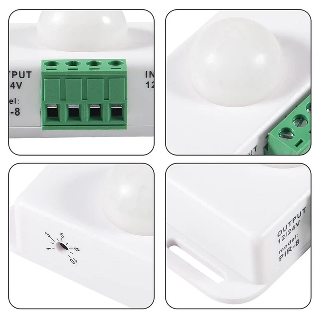 Motion Activated Pir Infrared Sensor Automatic Move Detector Switch Eur