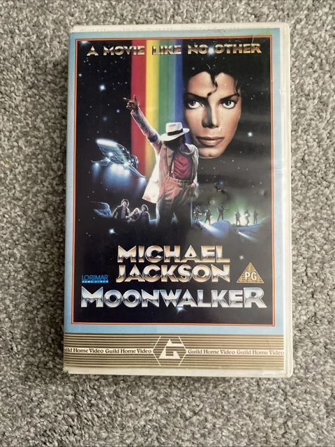 MICHAEL JACKSON’S MOONWALKER Ex Rental VHS 1988 £22.00 - PicClick UK