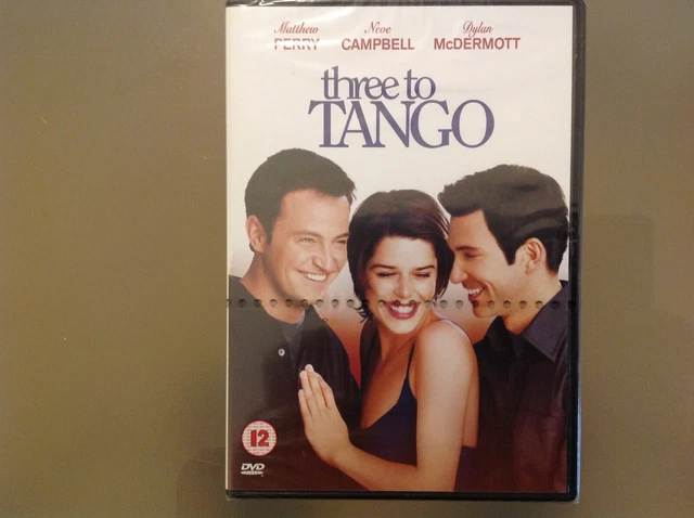 THREE TO TANGO Dvd - Matthew Perry / Neve Campbell - Brand New And Sealed £8.99 - PicClick UK