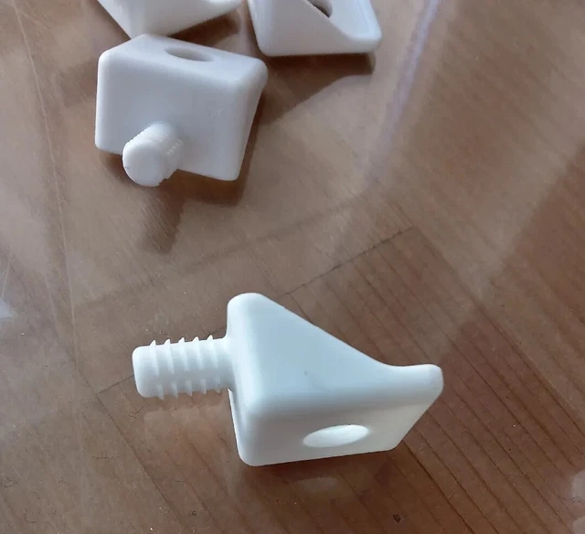 16 X IKEA Ersatzteil Verbinder Nr 122620 mit Schrauben für Stuhl ...