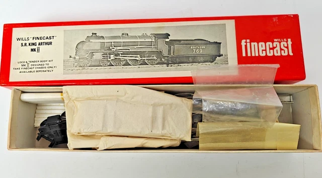 WILLS FINECAST KIT Sr Southern King Arthur Loco & Tender 769 Inc ...