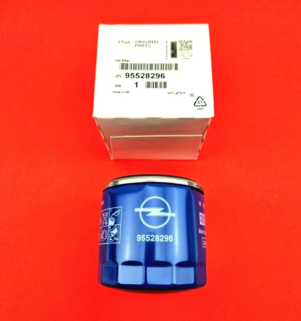 ORIGINALE OPEL FILTRO Olio Astra K, Corsa E, Insignia, Mokka, Captiva ...