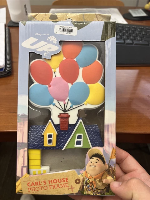 DISNEY PIXAR UP Carl's House with Balloons Photo Frame 3" x 2" Picture ...
