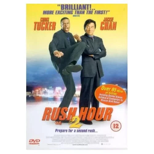 RUSH HOUR 2 (2001) Jackie Chan, Chris Tucker, Brett Ratner Original ...