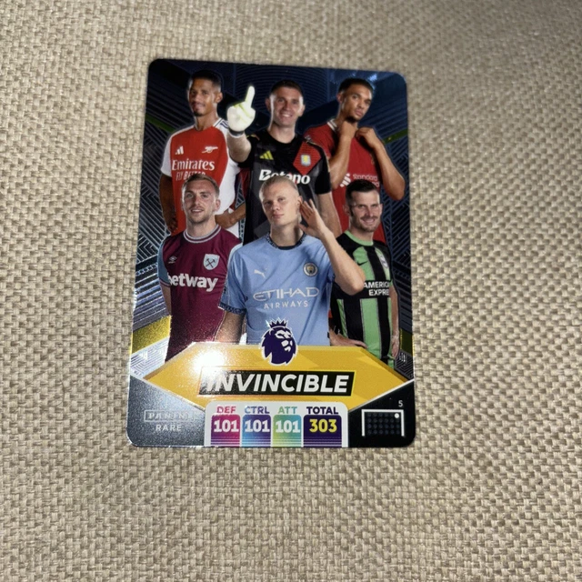PANINI PREMIER LEAGUE Adrenalyn XL 2025 Invincible Card £6.00 - PicClick UK