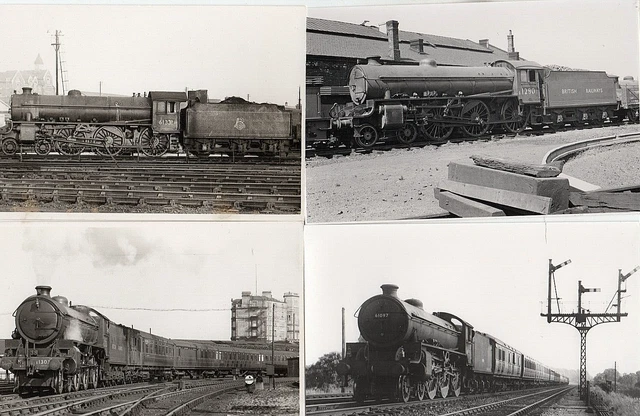 EX LNER CLASS B1 X4 Nos 61331 @ KINGS X E1290 @ STOCKTON E1303 @ YORK ...