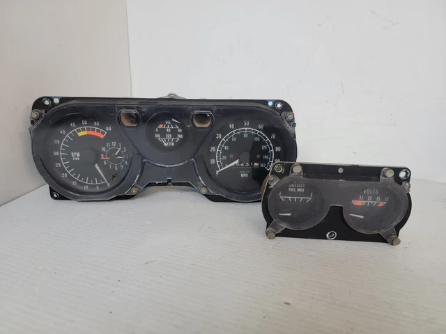 1977 PONTIAC TRANS Am Gauge Cluster Tachometer Speedometer Gauges 1970 ...