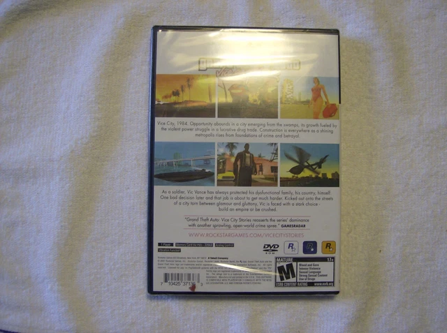 GRAND THEFT AUTO Vice City Stories New Playstation 2 PS2 No Reserve $28 ...