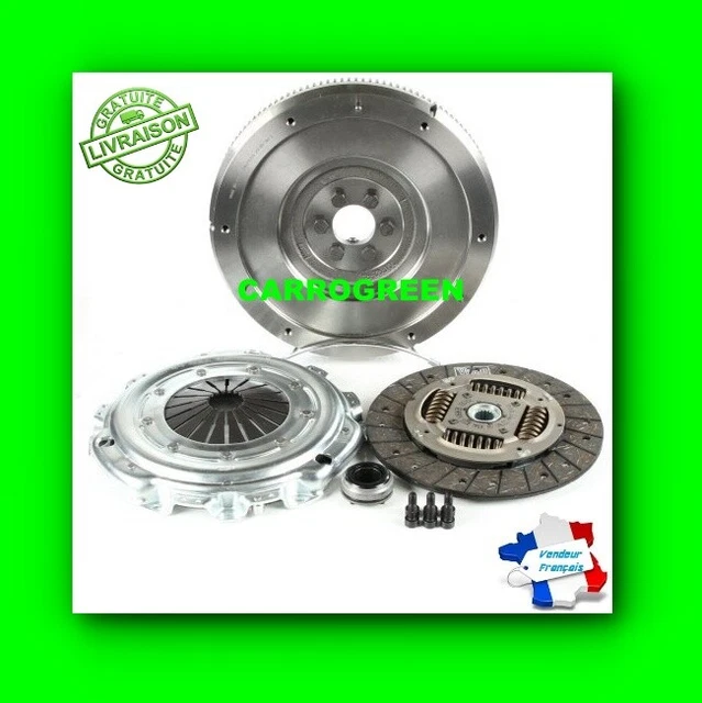 KIT EMBRAYAGE+VOLANT MOTEUR Rigide CITROEN C3 C4 C5 BERLINGO PICASSO ...