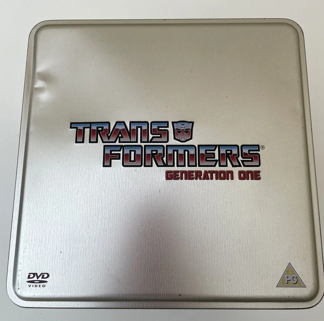 TRANSFORMERS - COMPLETE Animated Generation 1 DVD Tin Box Set plus ...