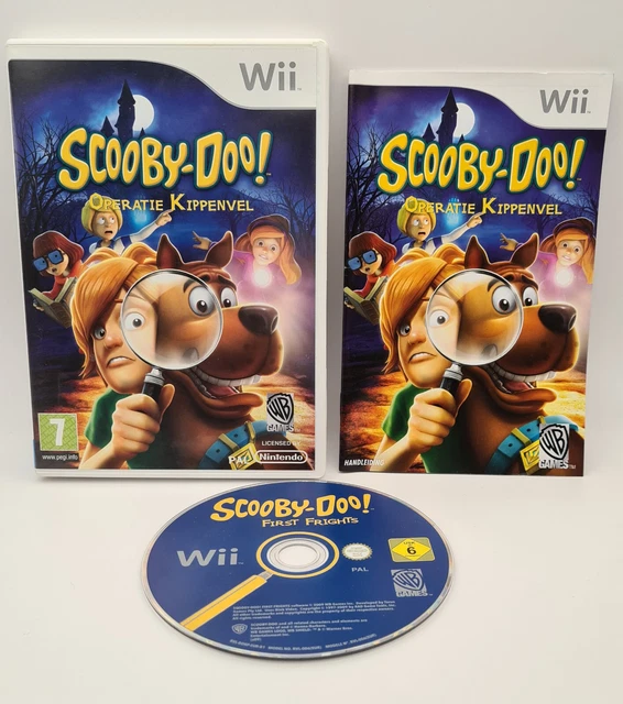 SCOOBY-DOO FIRST FRIGHTS (Nintendo Wii, 2009) - Complet et testé EUR 9 ...