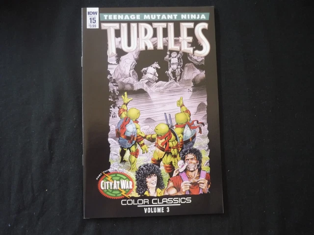 TEENAGE MUTANT NINJA Turtles Color Classics Vol 3 15 (b18) IDW NM TMNT ...