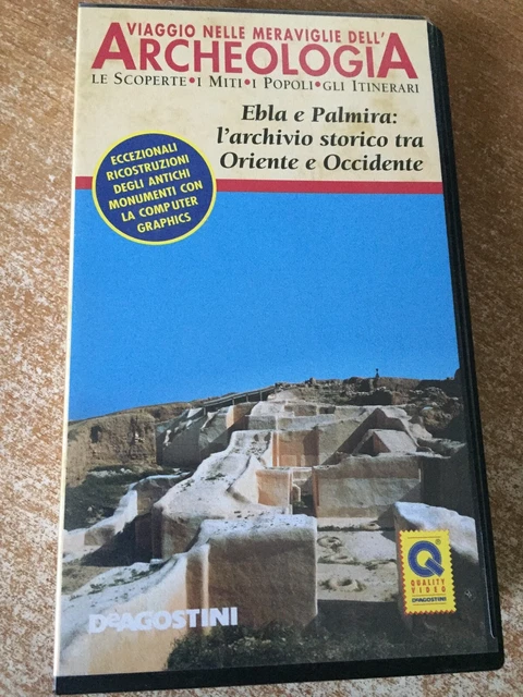 VHS VIAGGIO NELLE meraviglie dell’Archeologia Ebla e Palmira archivio ...