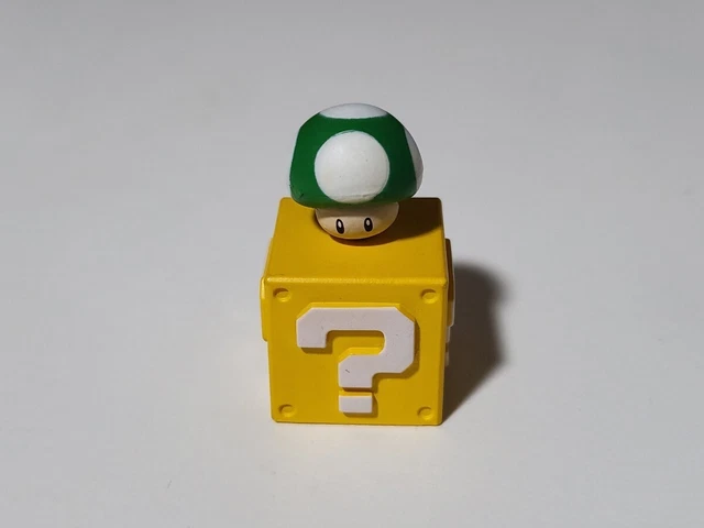 SUPER RARE SUPER Mario Chocolate Egg 1UP Mushroom Hatena Block £33.55 ...