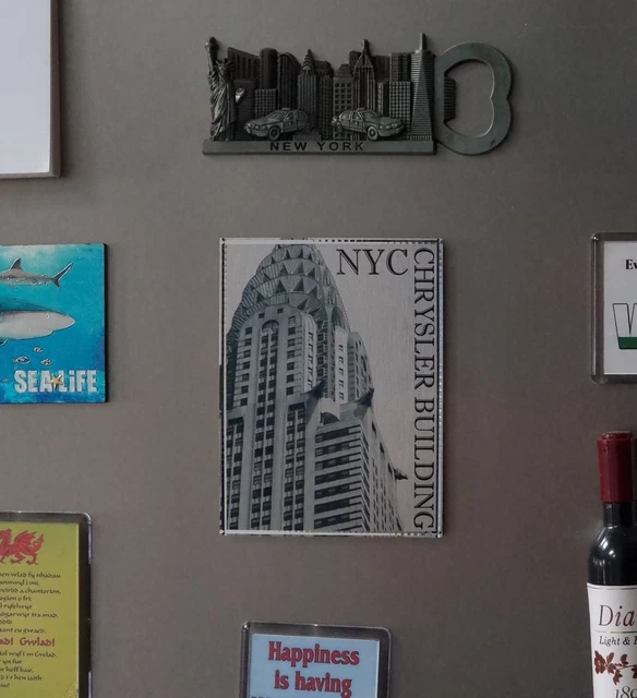CHRYSLER BUILDING NYC - Large Fridge Magnet - 3ins x 4ins £6.50 ...