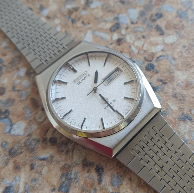 VINTAGE SEIKO QUARTZ Type II JDM 7123 7010 March 1983 Kanji Nippon ...