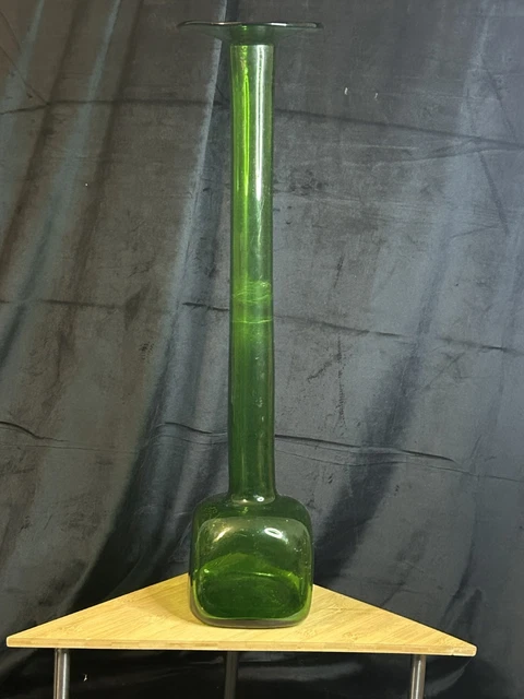GRAND VASE CLUTHA XIXe Christopher Dresser James Couper 58 cm verre ...