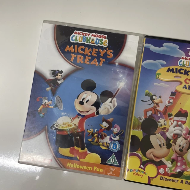 DISNEY PLAYHOUSE DVD Lot / Mickey Mouse Clubhouse / Message from Mars ...