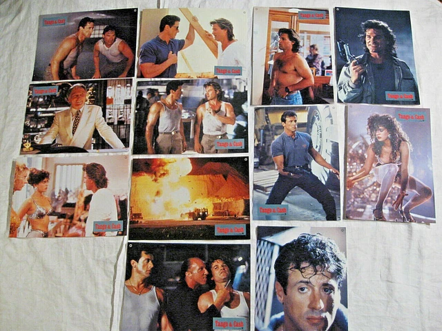 TANGO & CASH - 12 Aushangfotos - Sylvester Stallone Kurt Russell Teri ...
