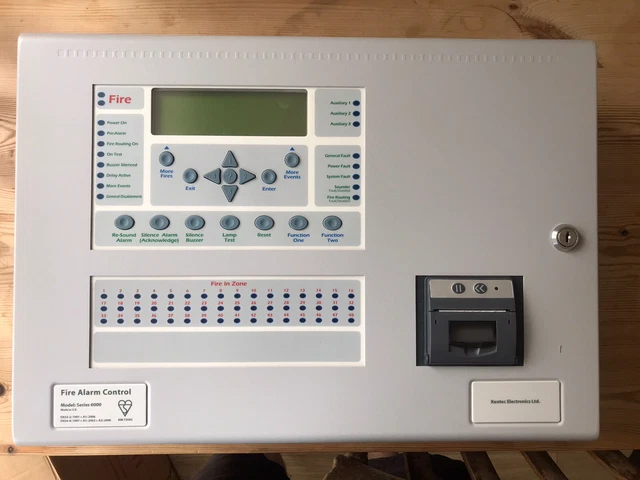 KENTEC SYNCRO 4 Loop Fire Alarm Control Panel £300.00 - PicClick UK