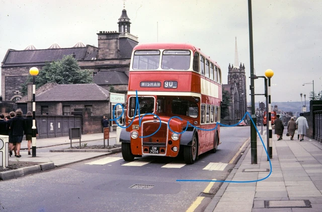 GM7014 BRISTOL LODEKKA LD ECW CENTRAL SMT Colour Bus Slide Wishaw £4.99 ...