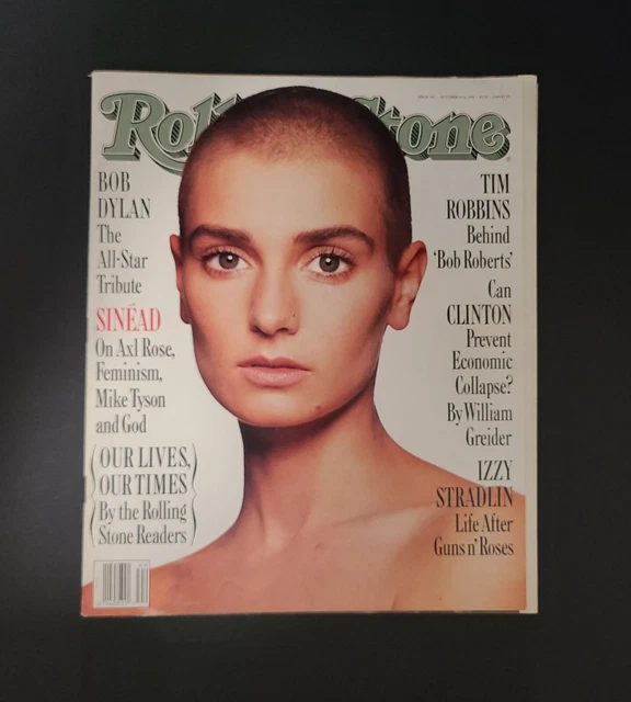 MAGAZINE ROLLING STONE 1992 October 29 90s Sinead O'Connor GNR $24.00 ...