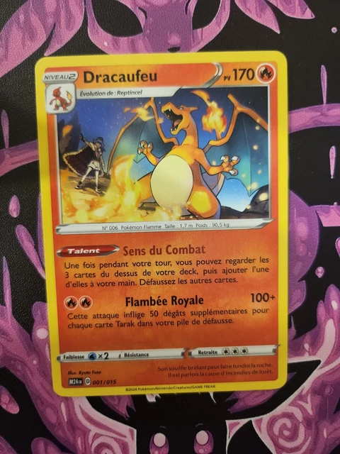 CHARIZARD || DRACAUFEU McDonald's 2024 001/015 || Pokémon Promo EUR 1,00 - PicClick FR